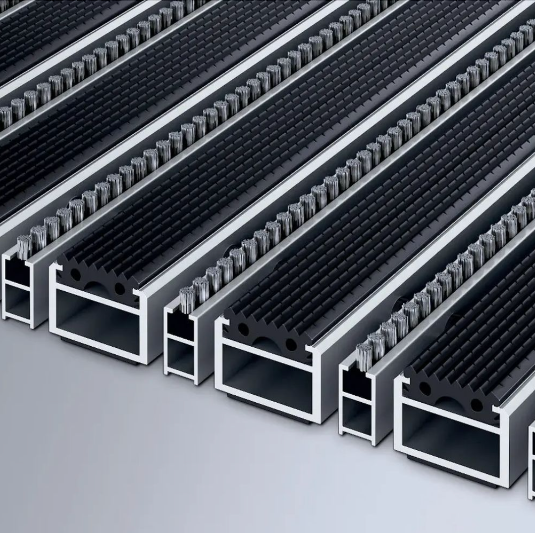 EMCO Eingangsmatte Marschall Original SG mit Bürstenleiste – Logomatten Welt