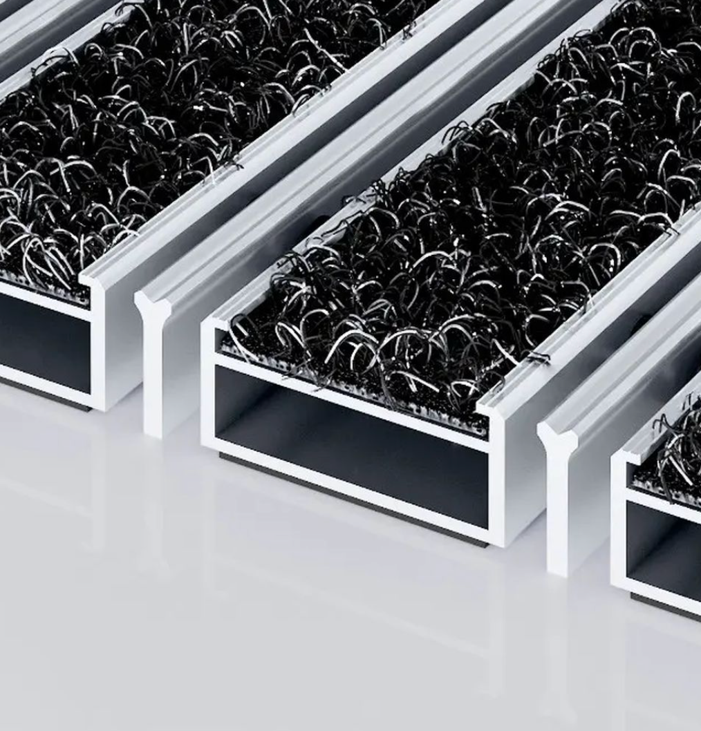 EMCO Eingangsmatte Marschall Premium PSL Outdoor mit Kratzkante – Logomatten Welt